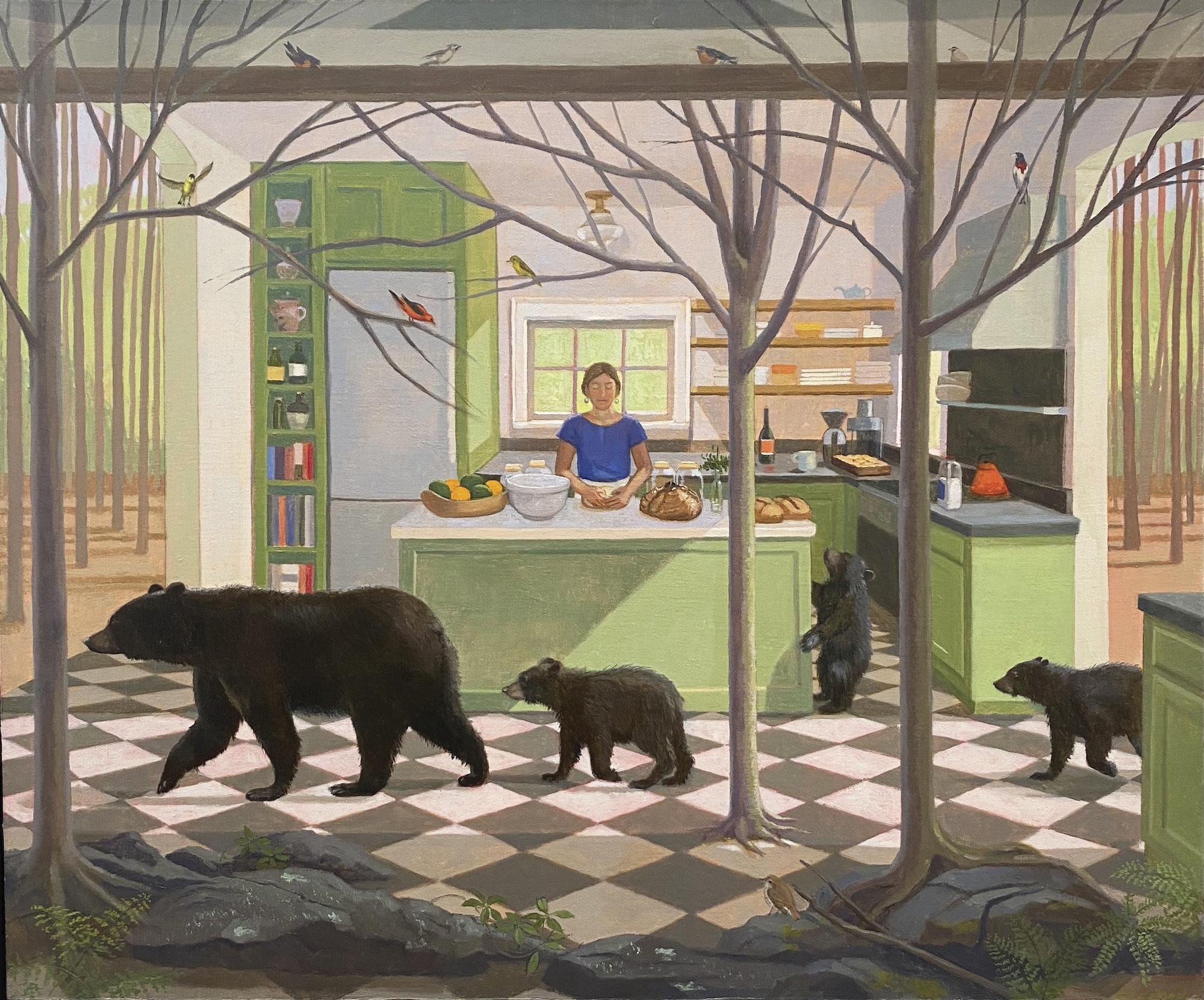 The Art of Kathryn Freeman: If These Walls Could Talk